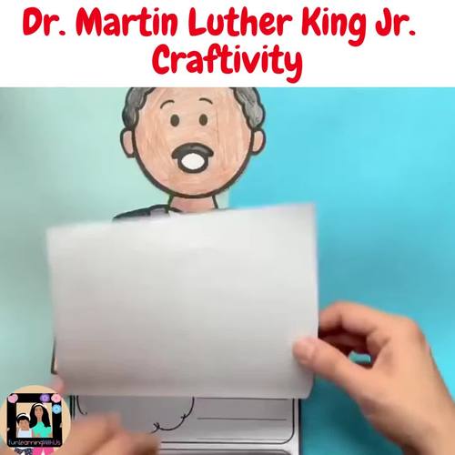 Dr. Martin Luther King Jr Craftivity | MLK Day I have a Dream Craft