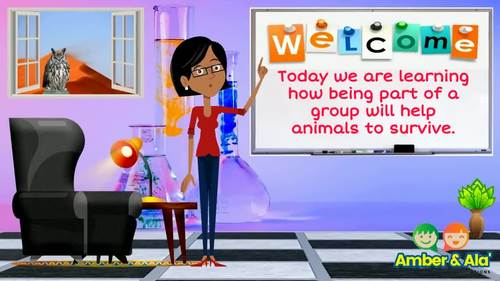 Distance Learning Science - Surviving in an Animal Group | TPT