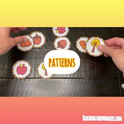 Preschool | FALL THEME Week by Teaching Two Toddlers | TPT