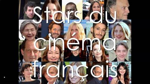 French Film Movie Star Comprehensible Input Vocabulary Culture Images ...