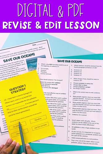Revise and Edit Resources BUNDLE by Write Moments | TPT