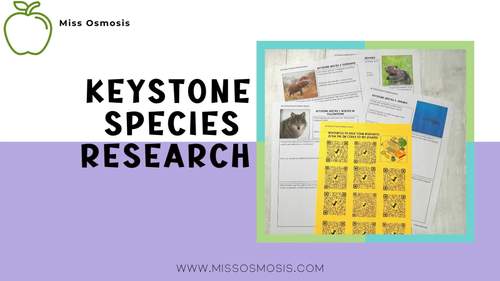 Keystone Species : Life Science Research Project by Miss Osmosis