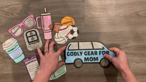 Mother's Day Bible Craft, Godly Gear for Mom Mini Van, DIY Homemade ...