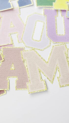 Varsity Patch Letters - Varsity Bulletin Board Letters - Ultimate Mega ...