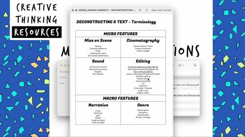 ANALYZING Film, TV & Advertising | Mass Media Communication | Cargo ...
