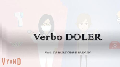 Doler, Tener dolor de (Inglés). PPTX, Google slides, Pear Deak, Pdf ...