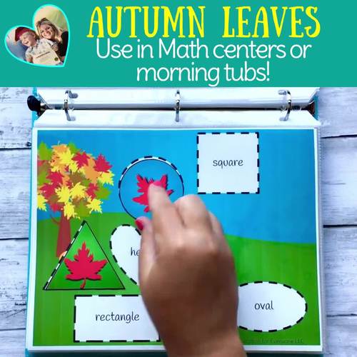Autumn Math Centers Fall leaves | TPT