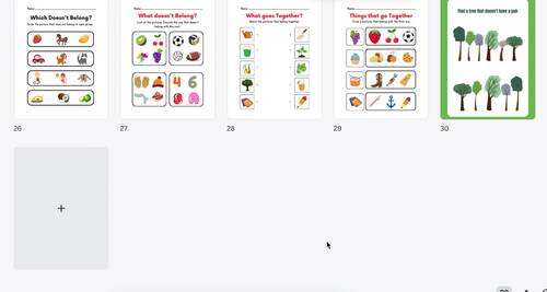 No Prep Sorting Categories Printable Worksheets | Building Vocabulary ...