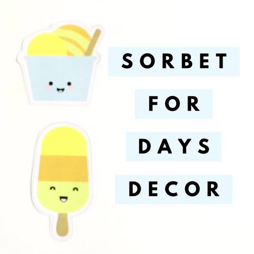Sorbet For Days Classroom Decor - Starter Pack by The Polka-Dot Apple