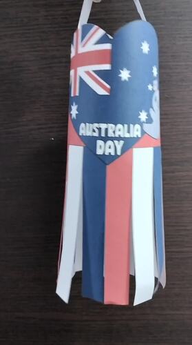 Australia Day Windsock Craft Coloring Activity Koala Australia Flag ...