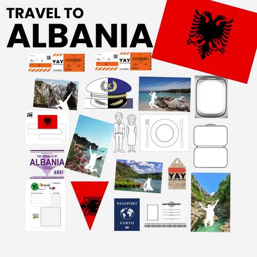 Travel to Albania! – Printable Pretend Travel Activity for Kids by ...
