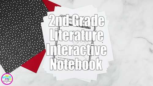 Reading Literature Interactive Notebook 2nd Grade by MagiCore | TpT