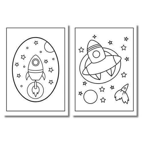 Space Coloring Pages, Coloring Sheets, Preschool, Worksheets, Printable ...