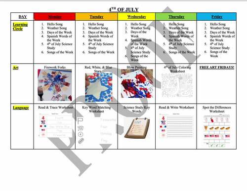 Preschool and Pre-K Holiday Lesson Plan Bundle by Admin 4 You | TPT