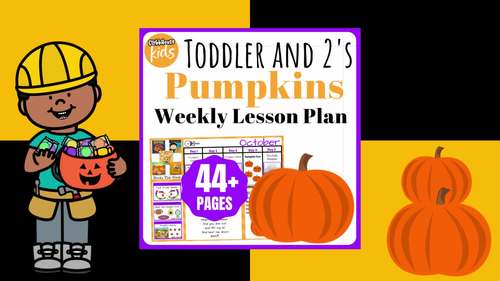 Pumpkin Lesson Plan For Toddlers by ClubbhouseKids | TPT