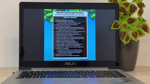 ESL ELL Present Simple Worksheets References and Games by KJ's ESL Stuff