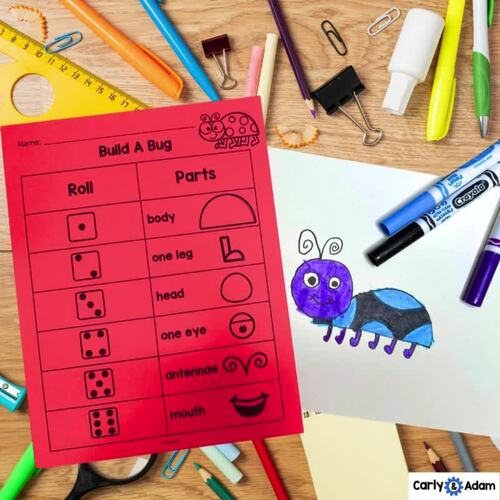 Kindergarten STEM Challenge Bug Sort, Bugs investigation, Insect ...