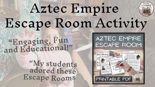 Aztec Empire Escape Room | Social Studies & History Activity | TPT