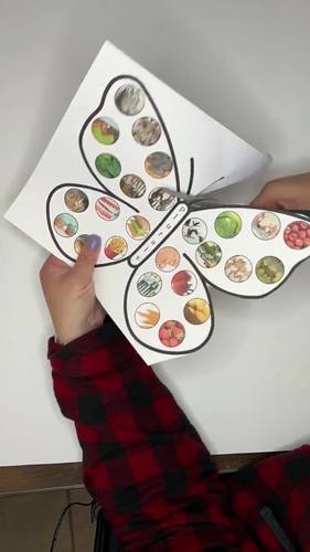Butterfly Craft for Speech Therapy, Questions, Core Words, and Articulation