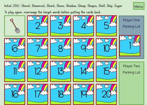 Spring Rainbow Articulation Memory Game by Jennie's Speech Room | TPT