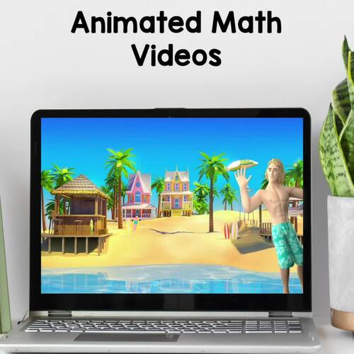 Counting to 40 Math Videos - Animated Whiteboard Early Finishers