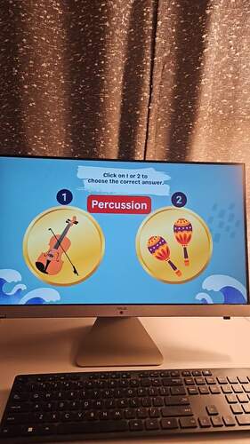 Treasure Hunt Instrument Family Interactive Elementary Music Activity Game