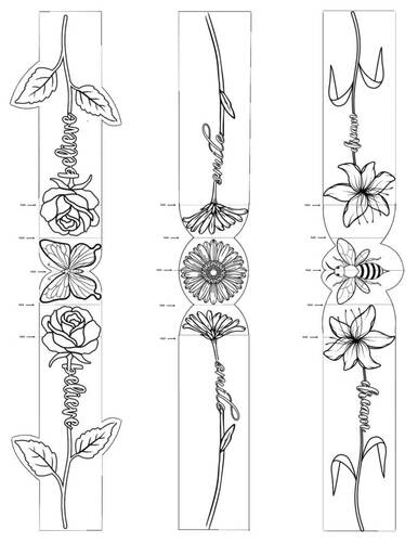 Printable 3D Bookmarks for Kids | Summer Reading Craft | Fun Literacy ...