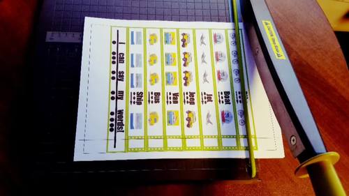 CVC Word Chain- "Vehicles" by PlayLearnTalk | TPT