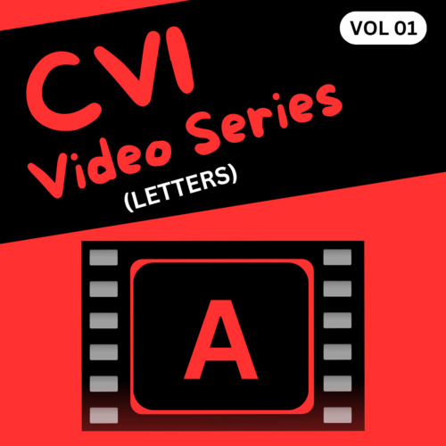 CVI Video Series Vol 01|ABC Lesson for Kids with Cerebral Visual ...