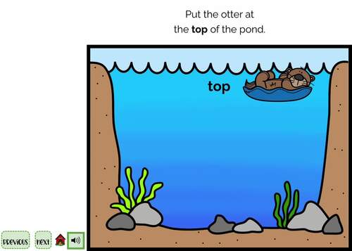 Wetland Animal Spatial Concepts: Top, Middle, Bottom by Jennie's Speech ...