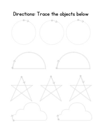 NO Prep Printable Primary Ball & Stick Handwriting Practice Worksheets