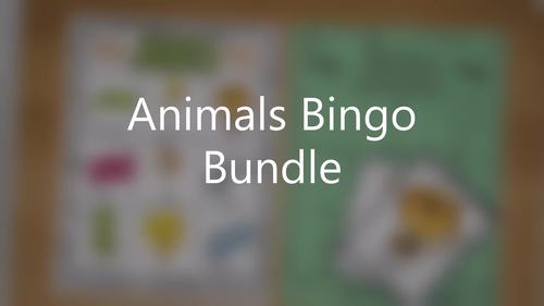 Animal Bingo: Fun and Educational Games for Young Children by Lessons ...