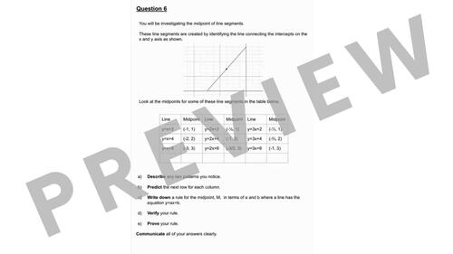 MYP Maths Mini eAssessment/Mixed Topics Booklet (3/6) by MYP Maths