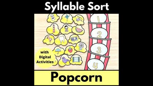 Popcorn Counting and Sorting Syllables for Phonological Awareness
