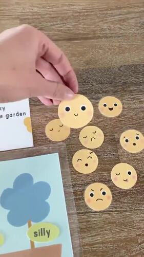 Spring Flower Feelings Emotion Activity, Preschool Social Emotional ...