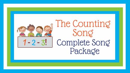 Counting 1-20 | Counting Song & Activity | mp3s, PDF, SMART, Video