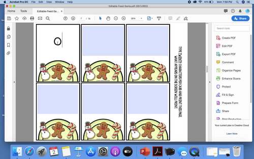 Editable Create Your Own Feeding Activities: Winter Theme | TPT