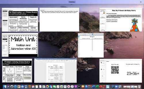 2nd Grade Addition and Subtraction within 100 Complete Unit by Student ...