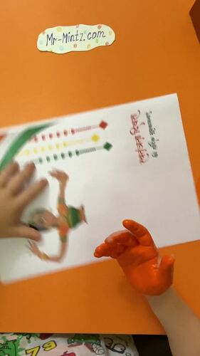 India Republic Day Handprint Craft Template | Indian Tricolor Craft