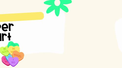 Valentine's STEM Challenge Candy Heart Tower│February Party activities ...