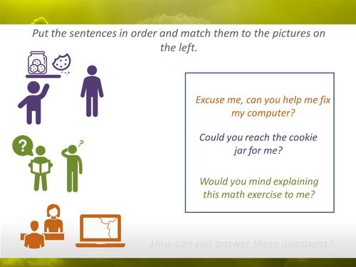 Asking for Something / Full Communicative ESL Lesson for Mid-level (B1 ...