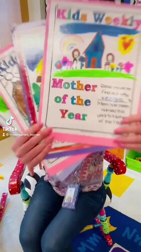 Mother's Day Magazine Keepsake Gift Printable & Digital 4 Page Magazine ...