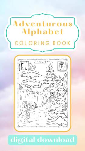 ABC Coloring Book + Alphabet Activities (ASL Signs Included) | TPT