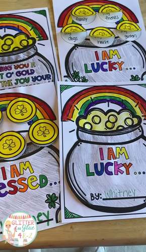 St. Patrick's Day Writing Craft Craftivity- 3 Options Included! | TpT