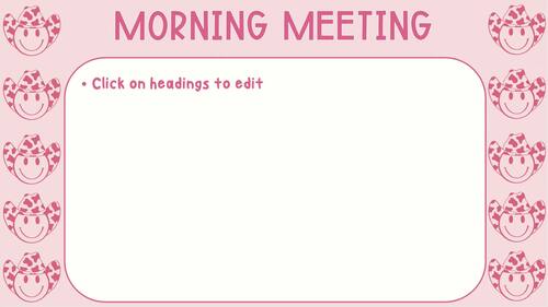 New Years Daily Planning Slides | English, French & Spanish Templates