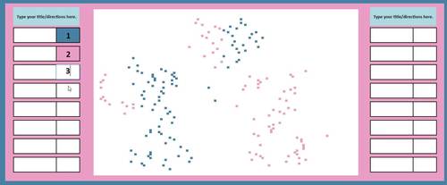 Mystery Digital EDITABLE LOW PREP - Young Love PIXEL ART Reveal Template
