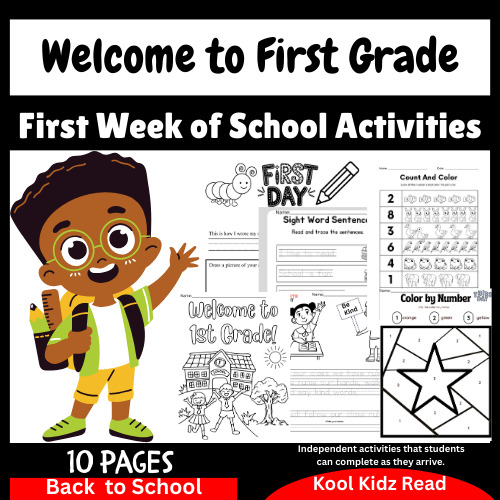 Welcome to First Grade by Kool Kidz Read | TPT