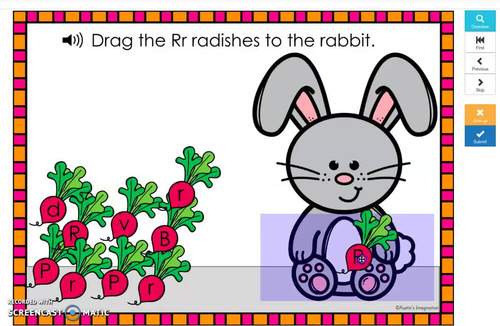 Letter Name and Sounds Letter R Activity - Learning the Alphabet Boom ...