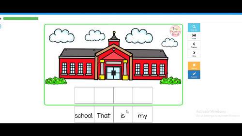 Sentence Building Bundle (Boom Cards™) by Miss Faleena | TpT