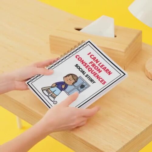 Logical Consequences Social Story W/ Poster & Self Reflection Sheet SEL ...